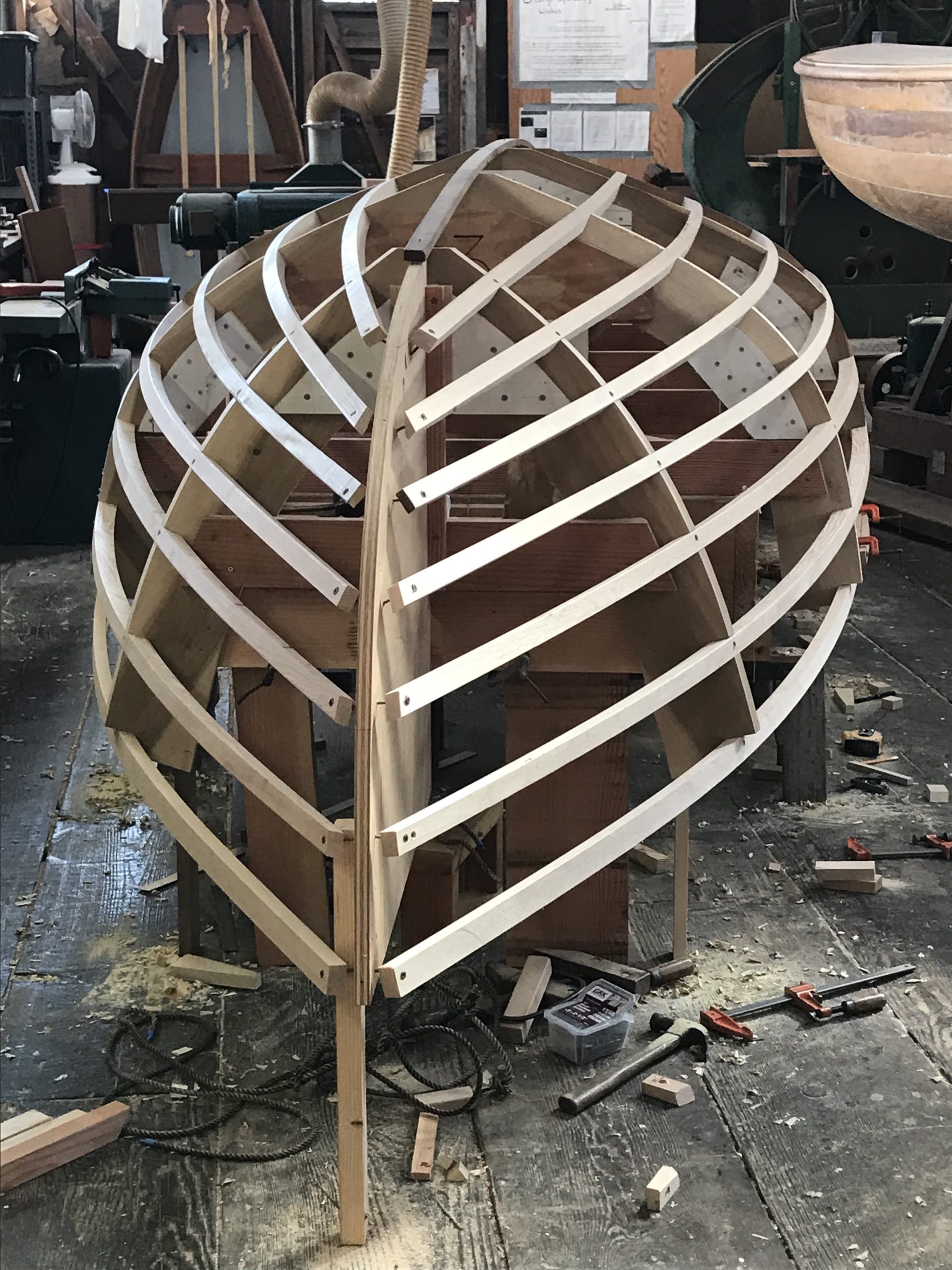 Building a Replica of Syd Foster’s Sloop Dolphin | The Arques School