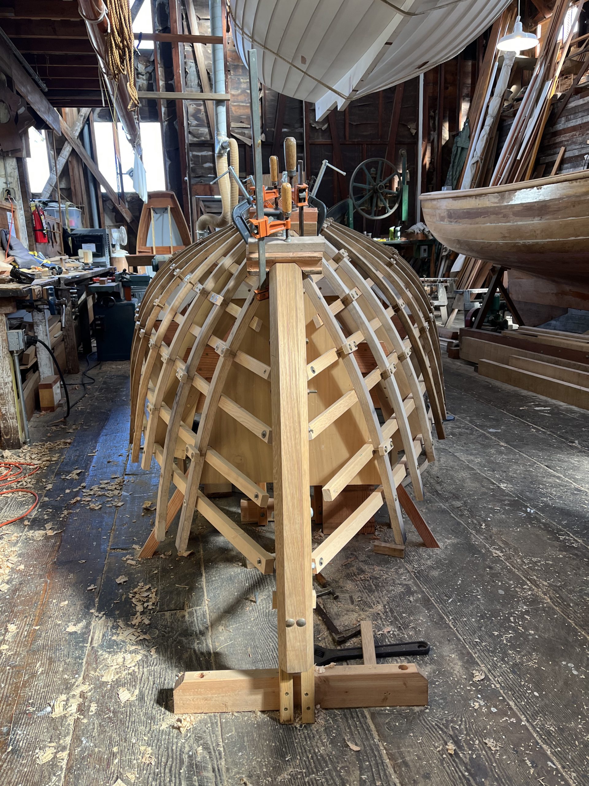 Advanced Class in Traditional Wooden Boatbuilding | The Arques School